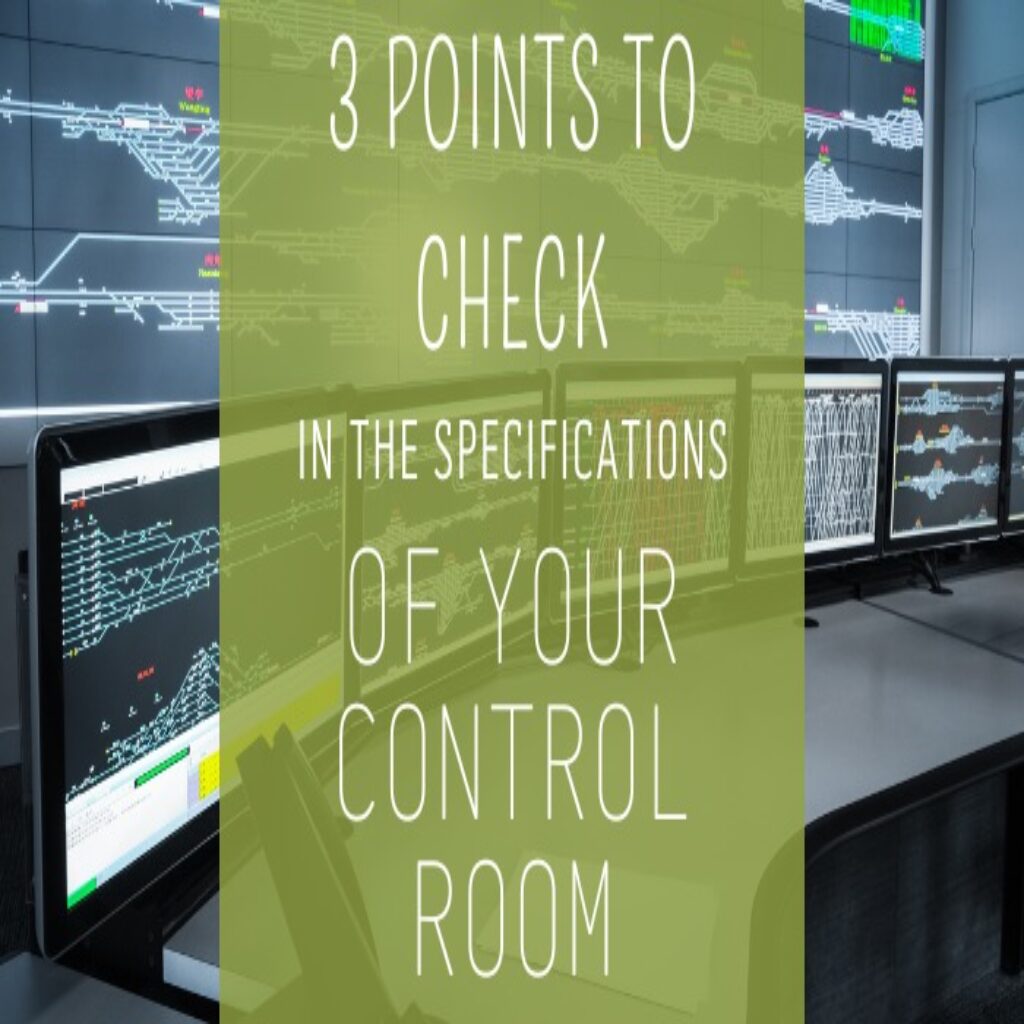 Ergonomics : Key features of a control room